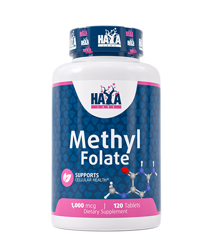 Haya labs methyl folate 1000 mcg / 120 тabs | hayalabs.co.uk